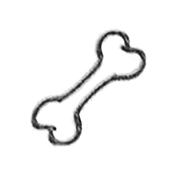 Bone – leather stamps 2-D mini | Pet Hardware®